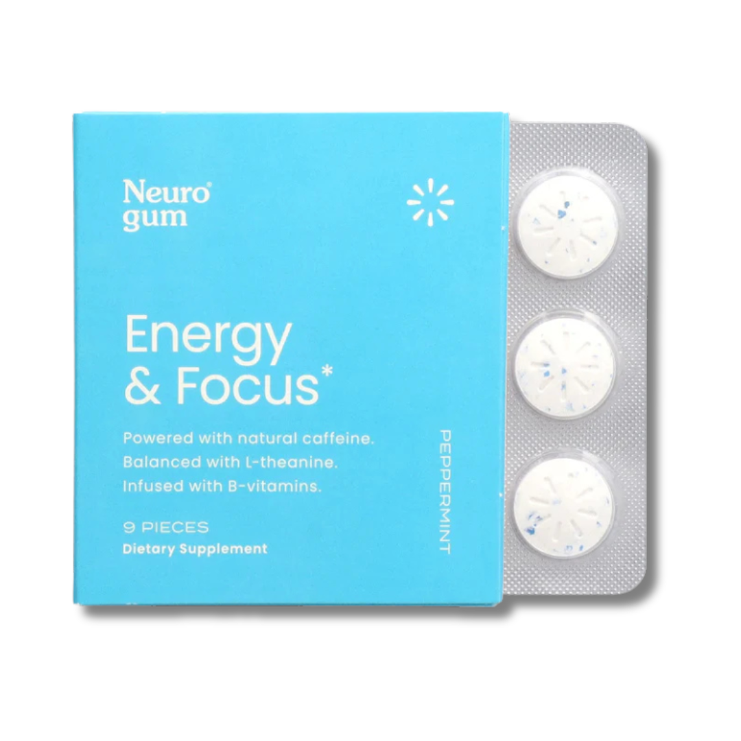 Neuro Gum Energy & Focus Peppermint 9 Pieces - VapeDZ online delivery