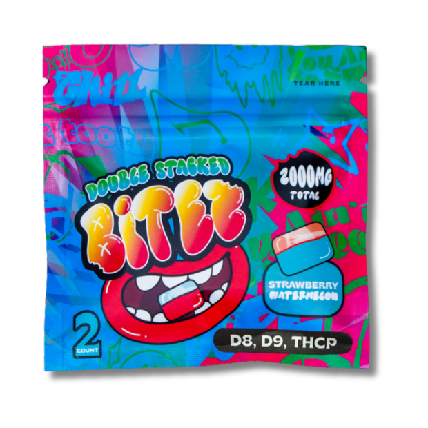 Double Stacked Bitez Delta 9 THCP Gummies 2 Pack - VapeDZ online delivery